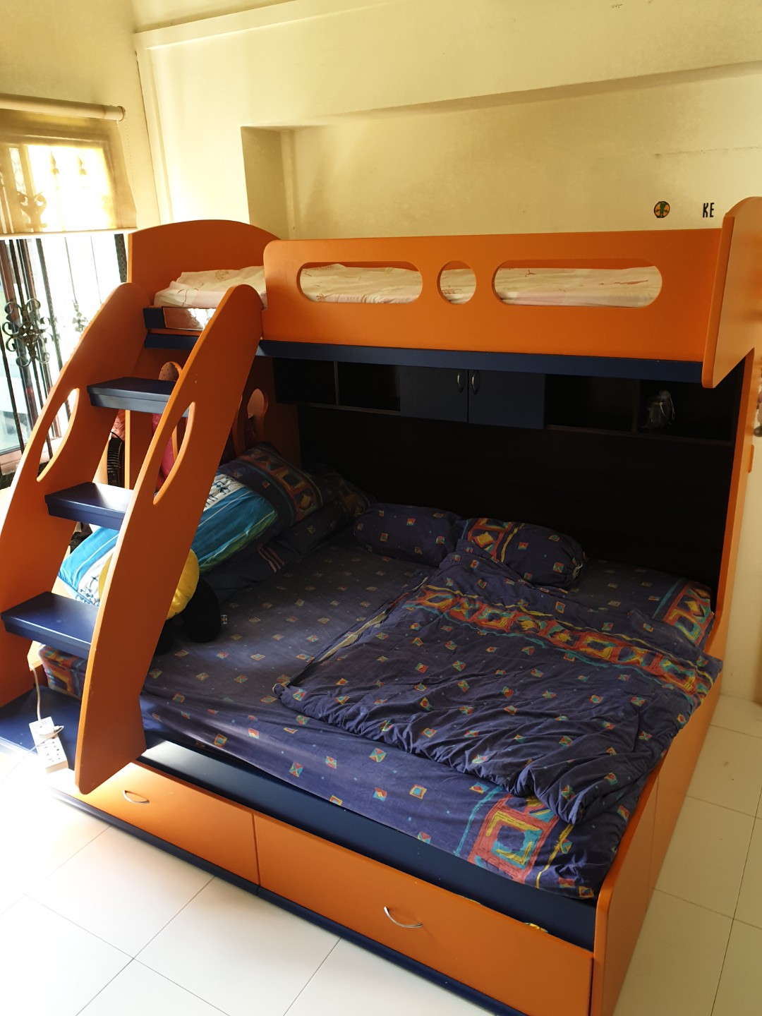 Kids Bunk Bed 3 tier, Babies & Kids, Baby Nursery & Kids Furniture ...