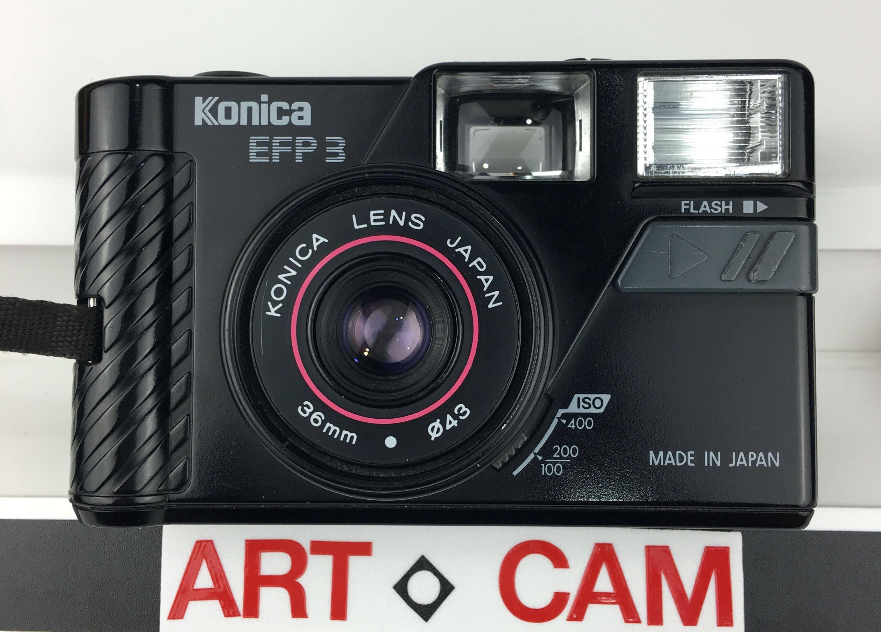 Konica EFP3 ( made in Japan ), Photography, Cameras on Carousell