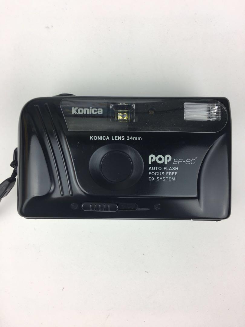 Konica pop EF 80, Photography, Cameras on Carousell