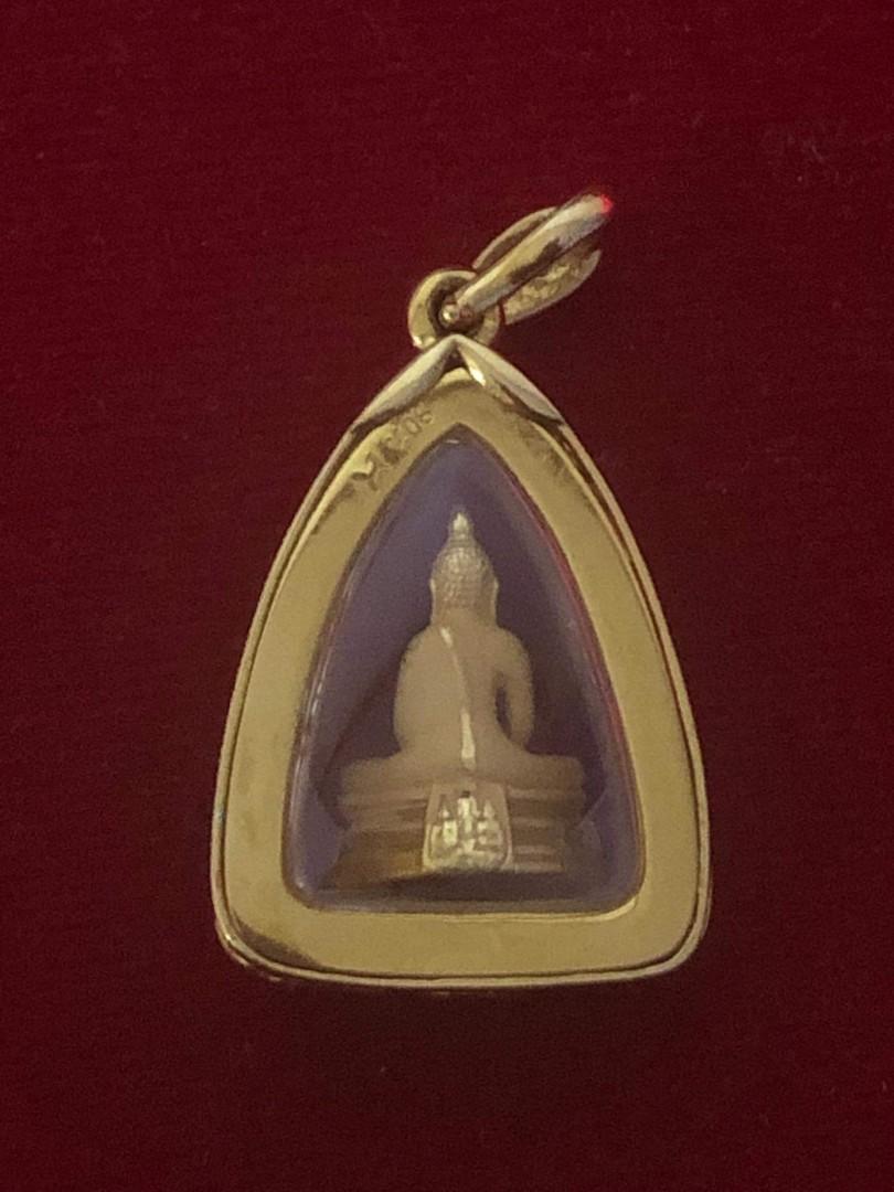 LP sothorn thong kam lek with real thai gold casing with diamond ...