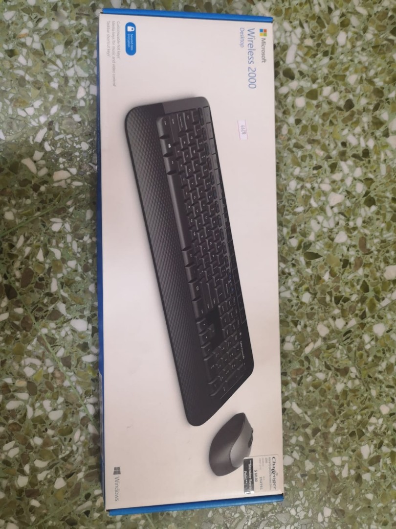 Microsoft Wireless Keyboard 2000, Computers & Tech, Parts & Accessories ...