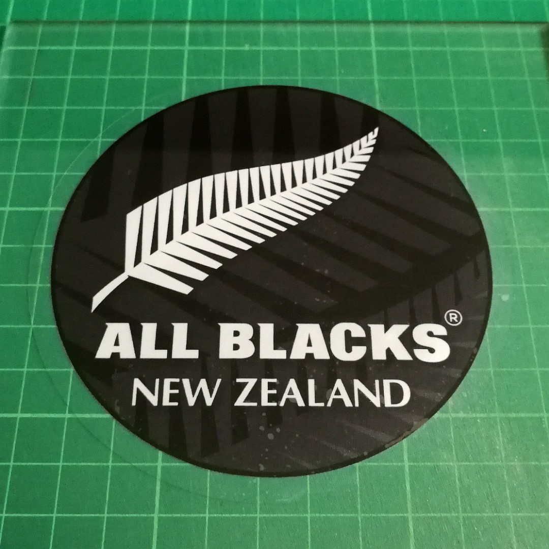 All Black New Zealand All Blacks. National Rugby Team. Removable Static ...