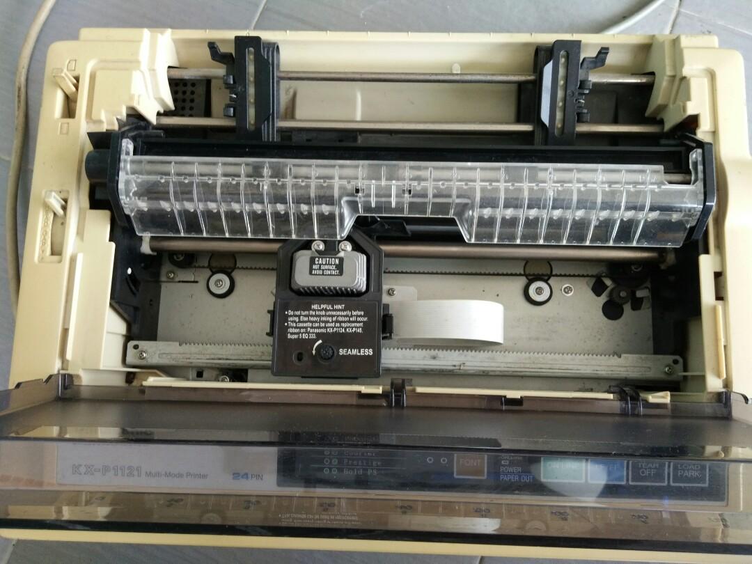 PANASONIC KX-P1121 DOT MATRIX PRINTER-USED #Carouselland, Audio ...