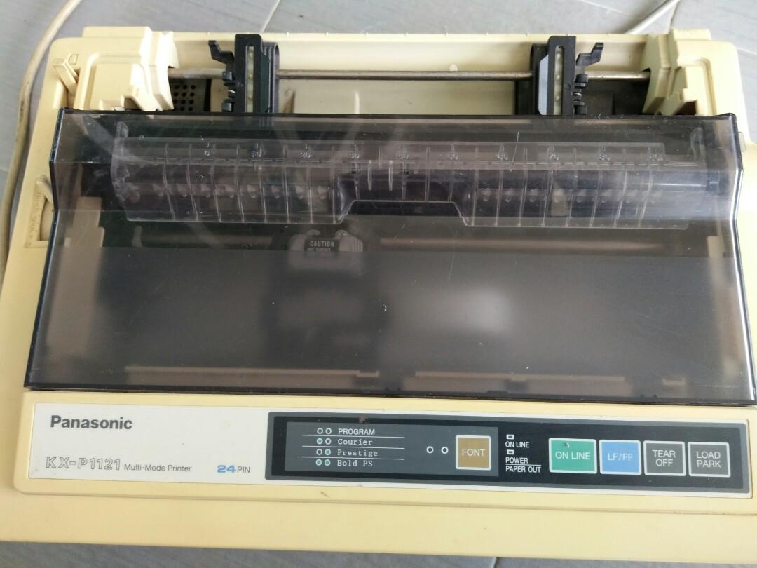 PANASONIC KX-P1121 DOT MATRIX PRINTER-USED #Carouselland, Audio ...