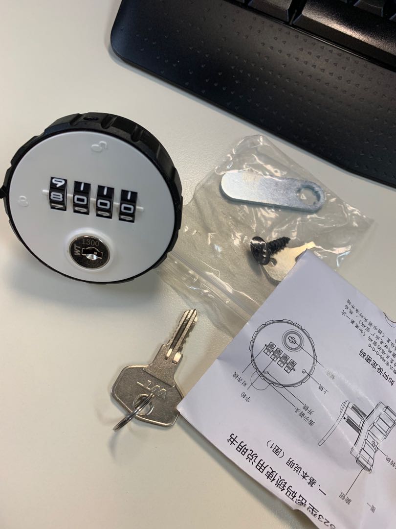 Premium HDB keyless Mail/Letter Box, Cabinet lock with PIN, Everything ...