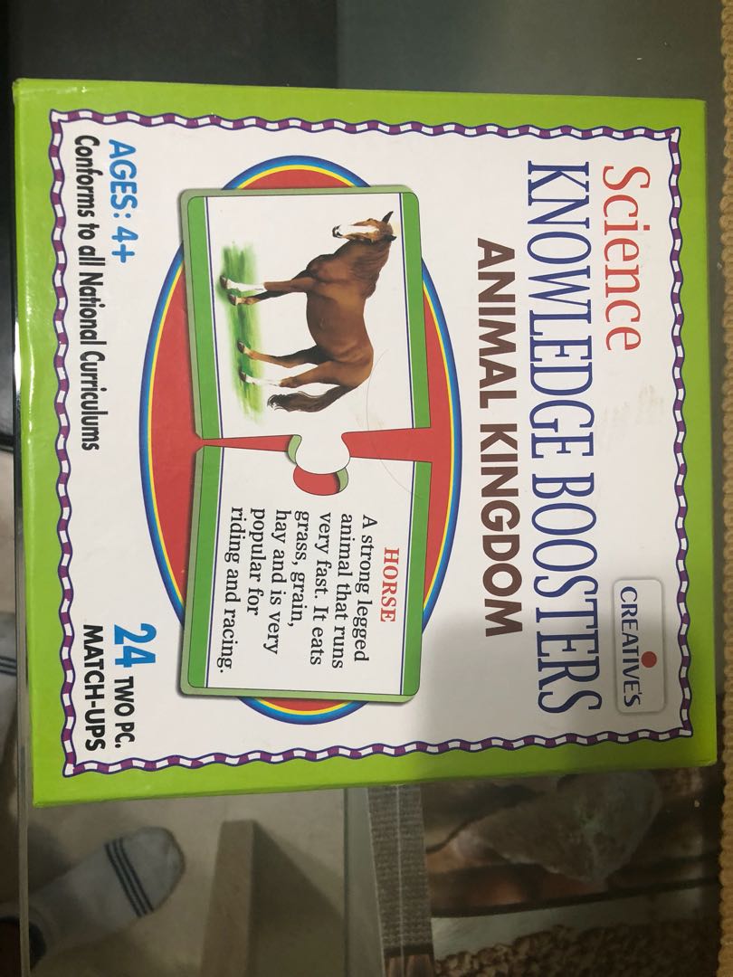 Puzzles - Animal Kingdom, Hobbies & Toys, Toys & Games on Carousell