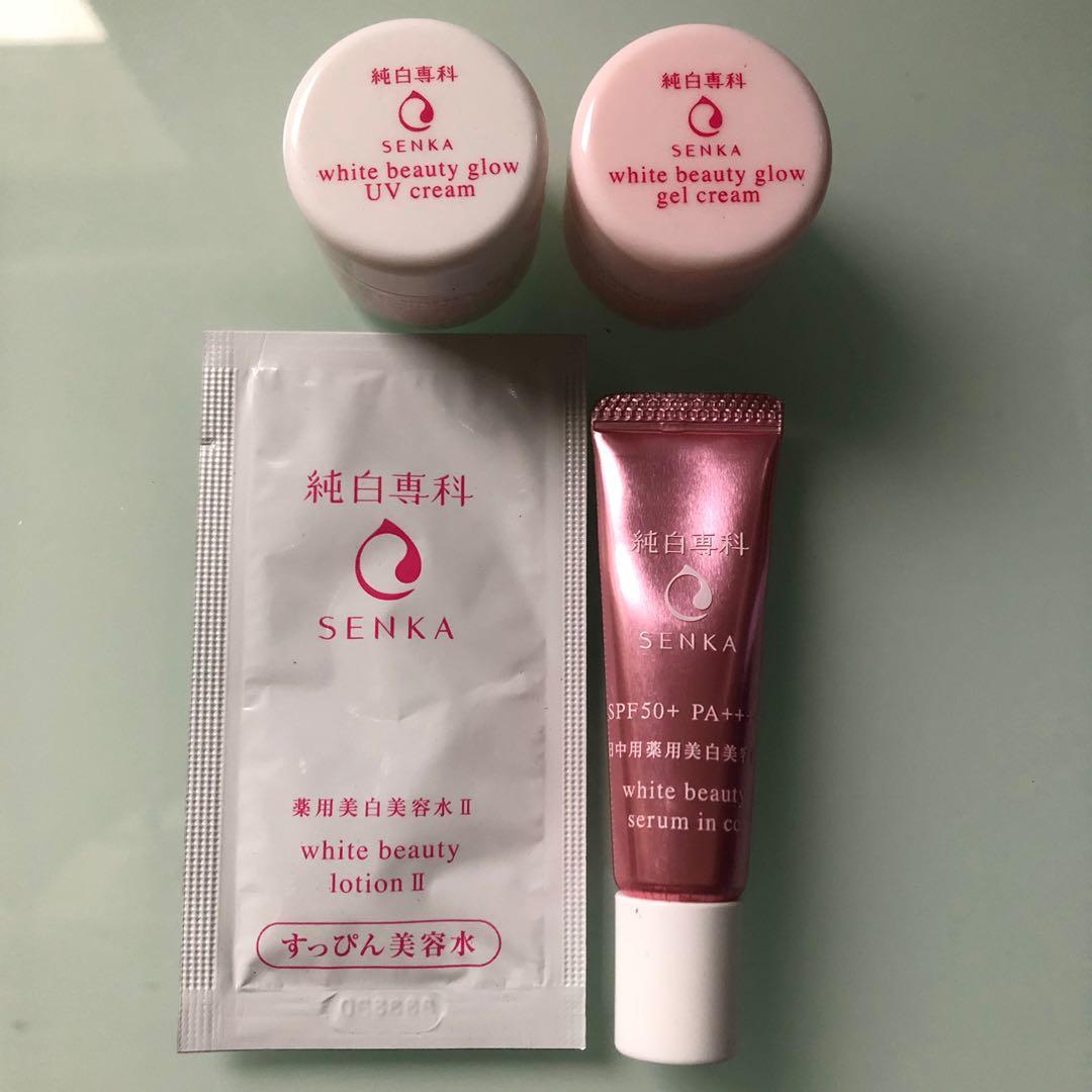 Senka White Beauty Sample Sachets, Beauty & Personal Care, Face, Face ...
