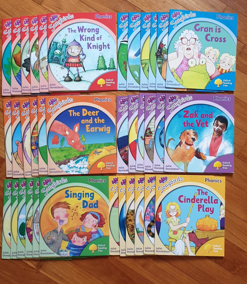 Songbirds Phonics readers by Julia Donaldson, Hobbies & Toys, Books ...