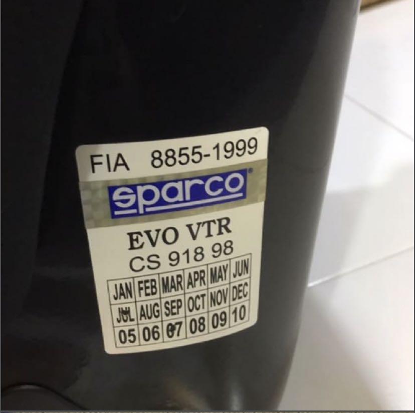 Sparco EVO bucket seat, Car Accessories, Accessories on Carousell