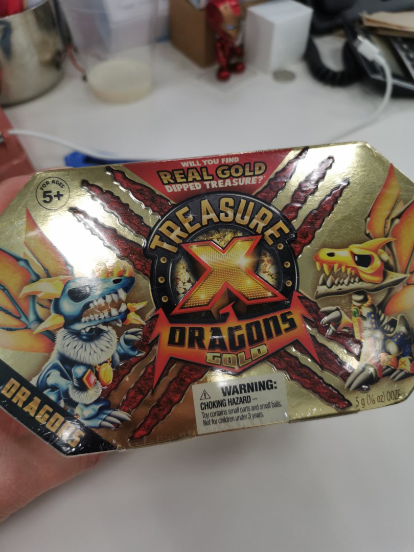 Treasure X dragon gold, Hobbies & Toys, Toys & Games on Carousell