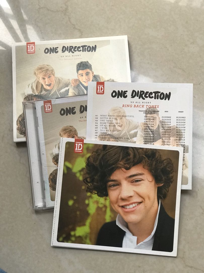 One Direction Up All Night Souvenir Edition Album Cover