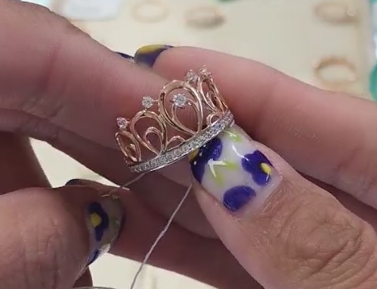 14 karat (585) Gold Rings, Women's Fashion, Jewelry & Organisers ...