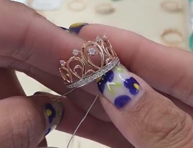 14 karat (585) Gold Rings, Women's Fashion, Jewelry & Organisers ...
