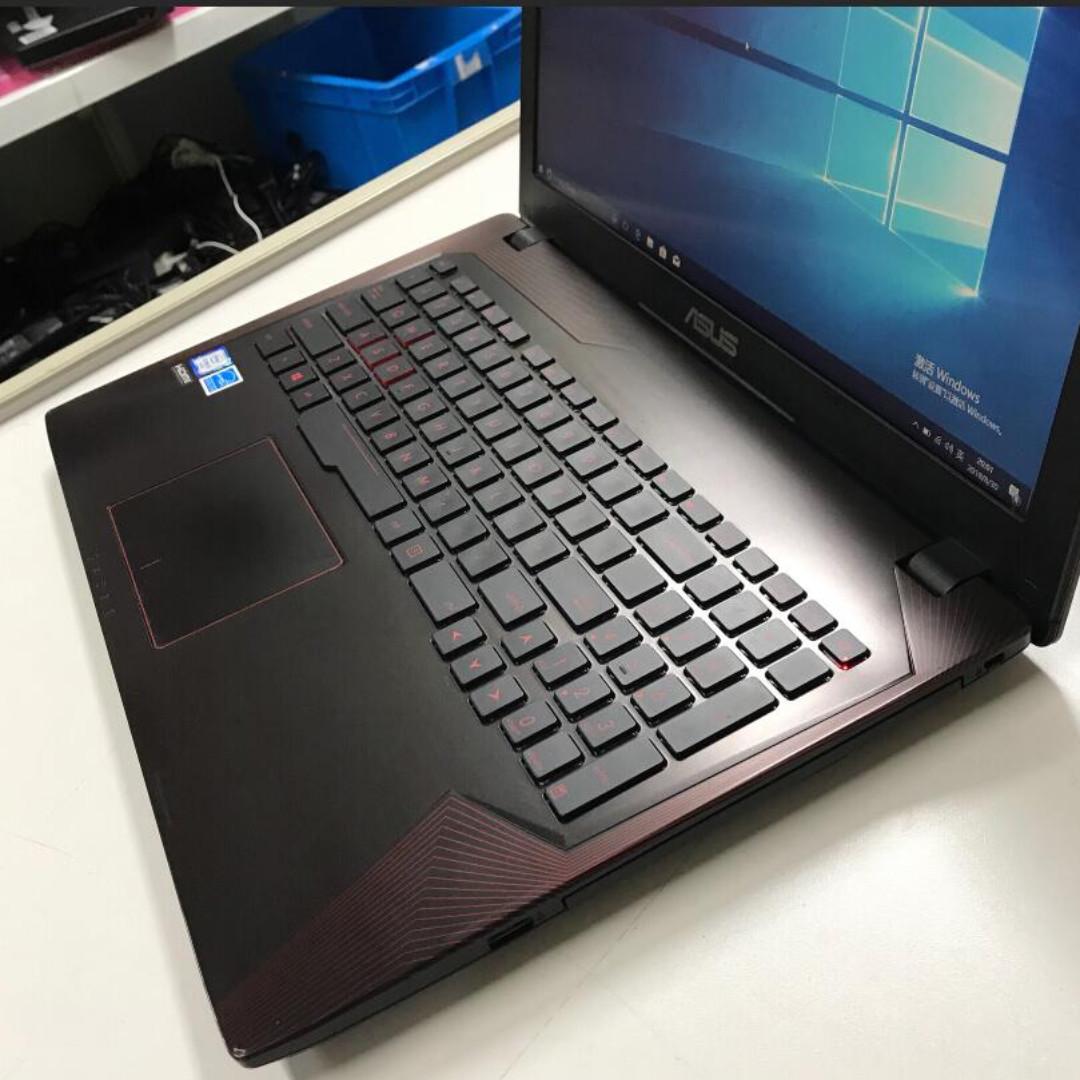 (二手) ASUS FX53V 15.6″ i7 7700HQ GTX 1050 4G 1920*1080 Gaming Laptop, 電腦 ...