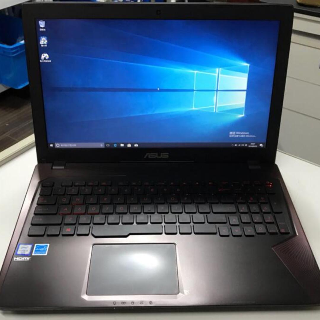 (二手) ASUS FX53V 15.6″ i7 7700HQ GTX 1050 4G 1920*1080 Gaming Laptop, 電腦 ...