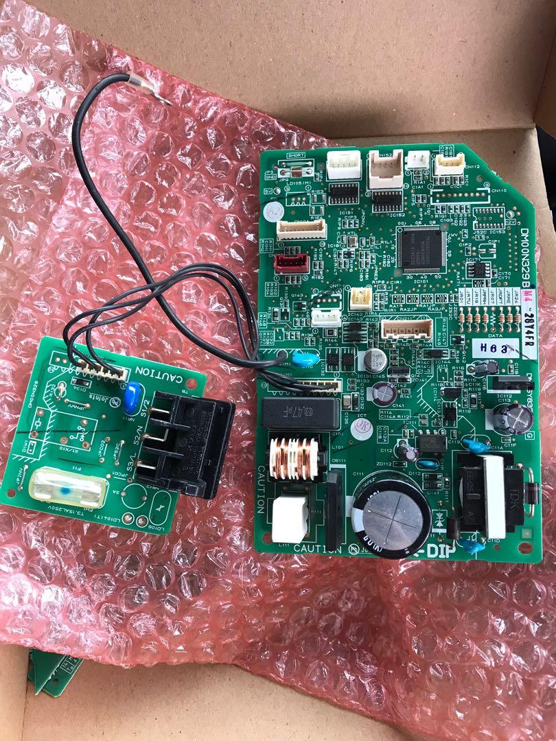 Aircon Mitsubishi indoor PCB control board, Furniture & Home Living ...