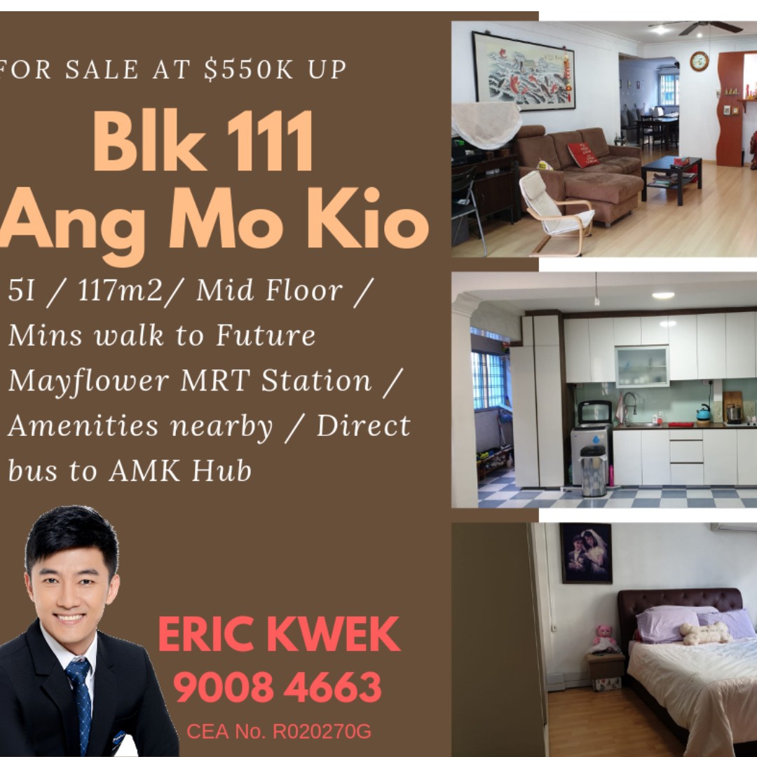 Blk 111 Ang Mo Kio, Property, For Sale, HDB on Carousell