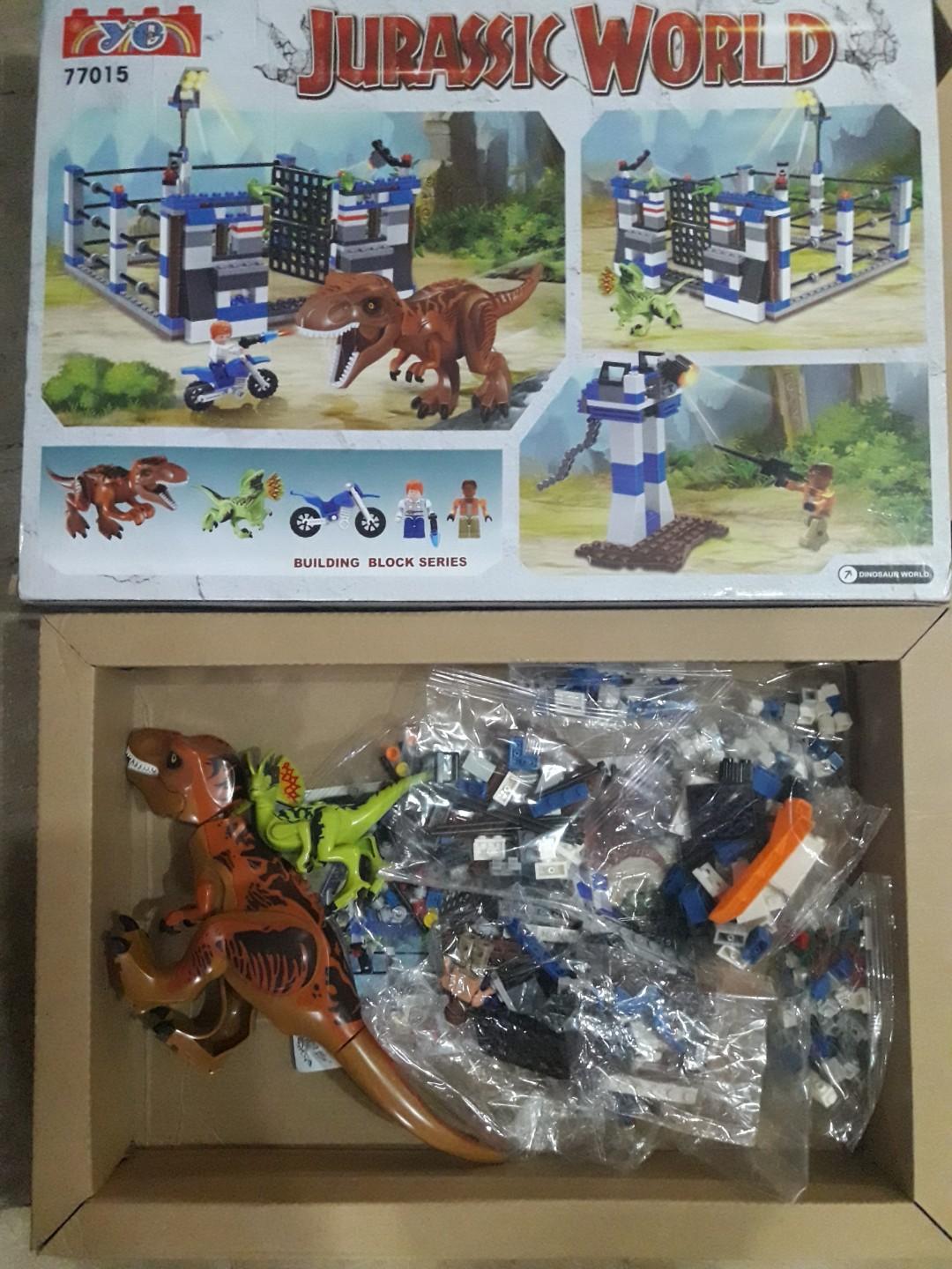 Building blocks Jurassic World, Hobbies & Toys, Toys & Games on Carousell