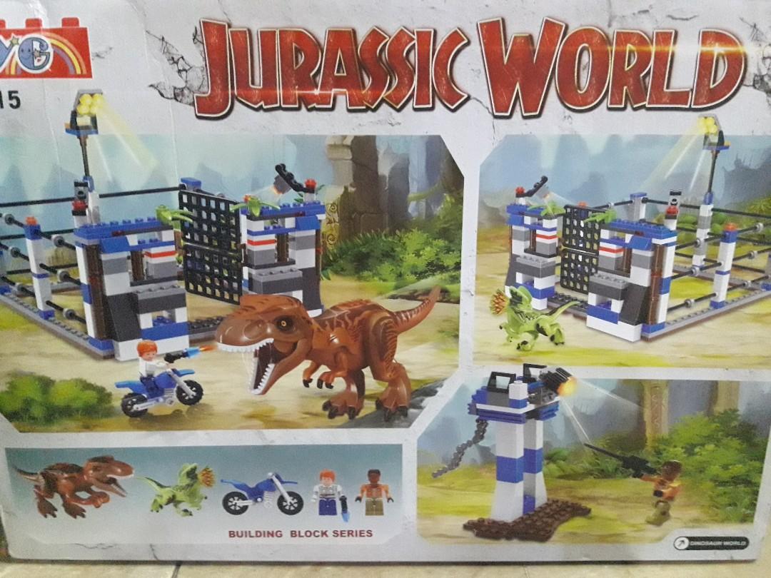 Building blocks Jurassic World, Hobbies & Toys, Toys & Games on Carousell
