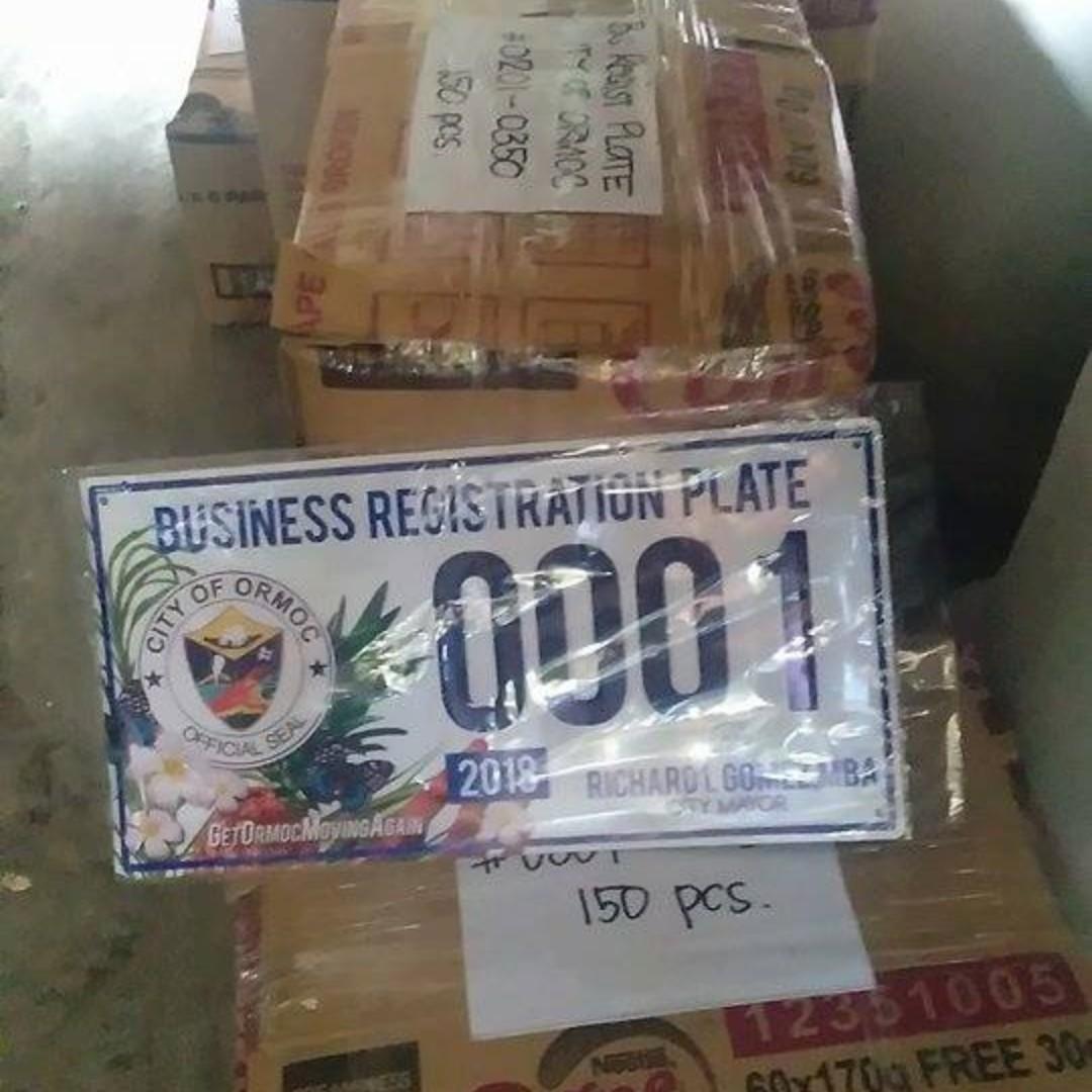 business registration plate and motorcycle permit, Hobbies & Toys ...