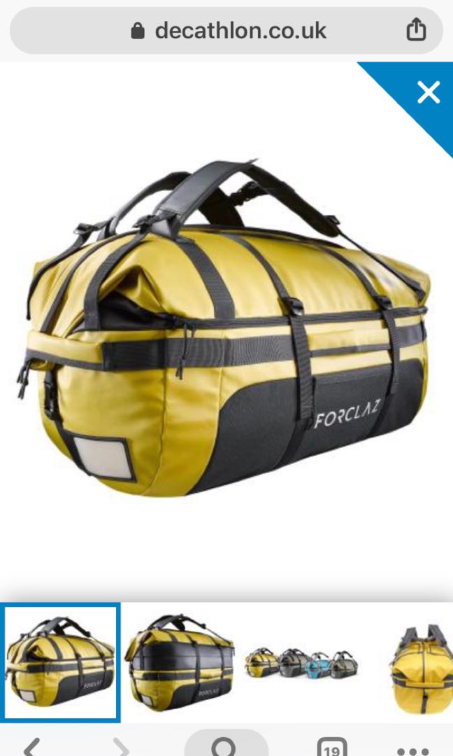 Decathlon Expandable Duffel Bag, Hobbies & Toys, Travel, Travel ...