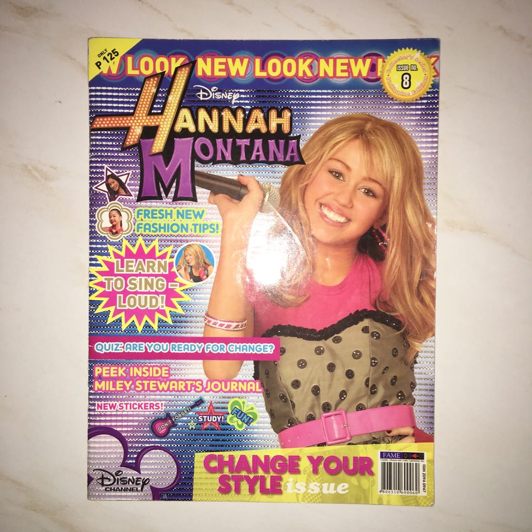 Disney Hannah Montana Issue no. 8, Hobbies & Toys, Books & Magazines ...