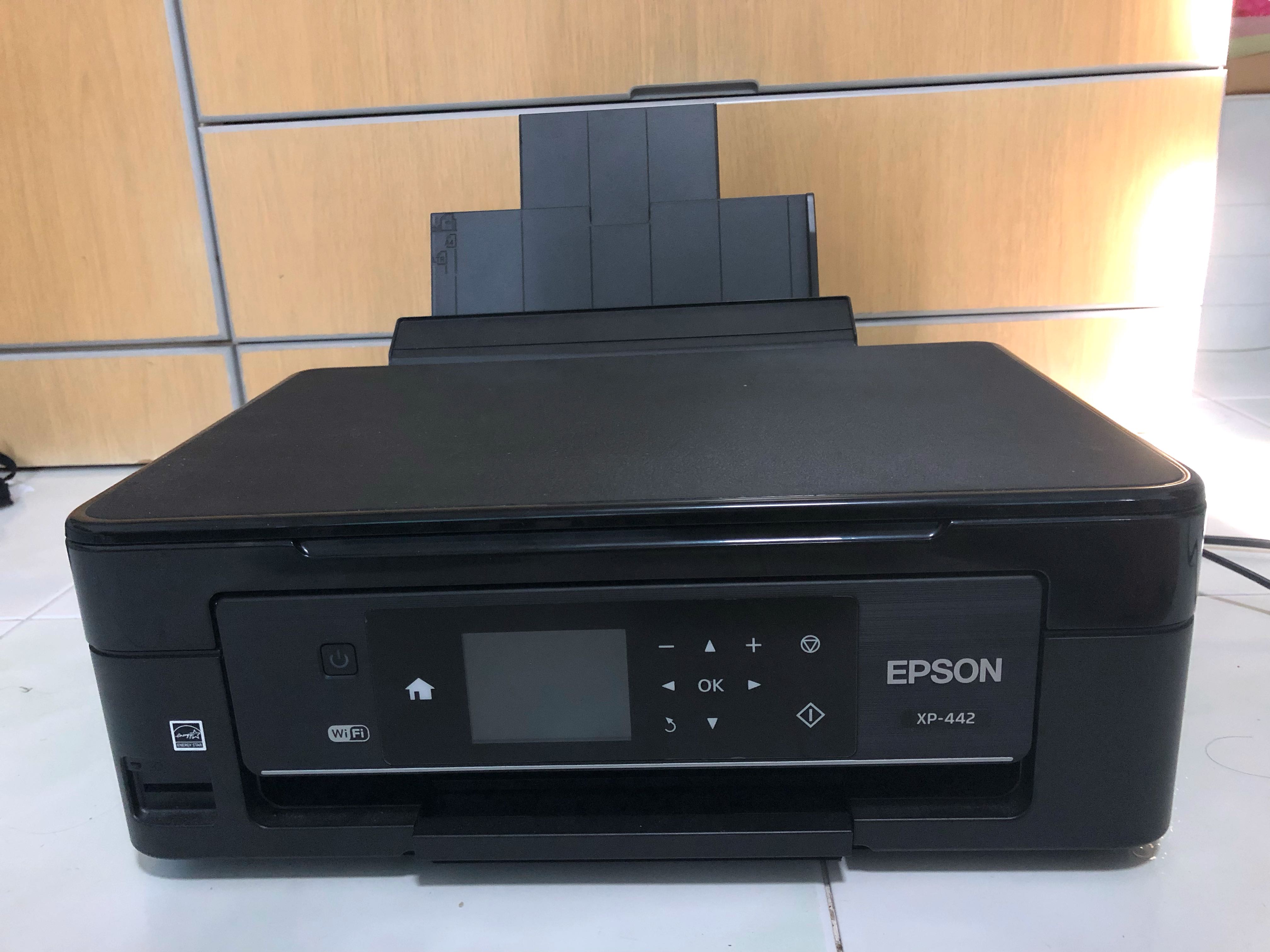 EPSON Inkjet Printer XP-442, Computers & Tech, Printers, Scanners ...