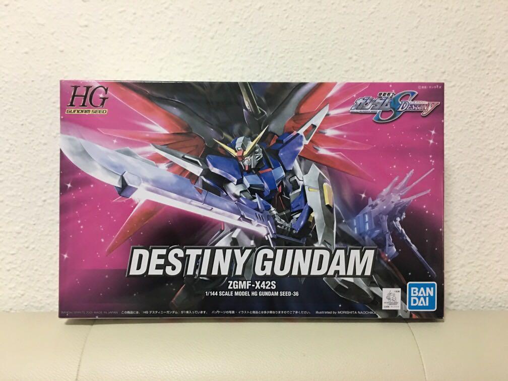 HG Destiny Gundam, Hobbies & Toys, Toys & Games on Carousell