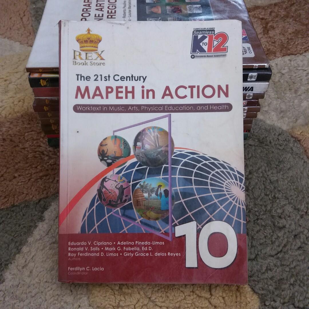 KTO12 BOOK MAPEH in ACTION For Grade 10 (by REX), Hobbies & Toys, Books ...