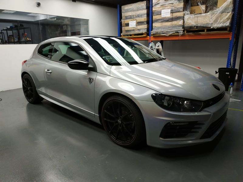 Laser flash silver vinyl wrap Vw scirocco, Car Accessories, Accessories ...
