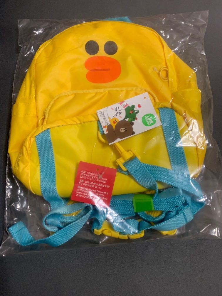 LINE Friends Sally Backpack, Babies & Kids, Going Out, Diaper Bags ...
