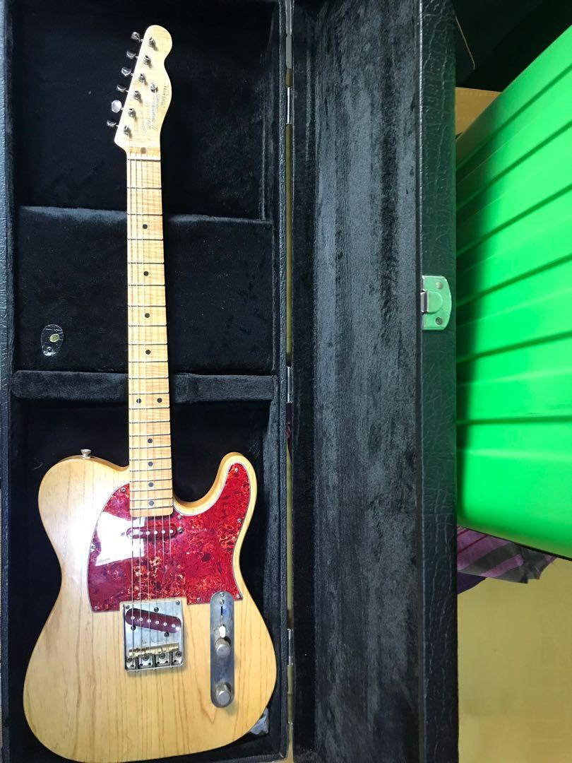 MIA Telecaster w/Harmonic Design pickups, Swamp Ash Body and AAA Tiger ...