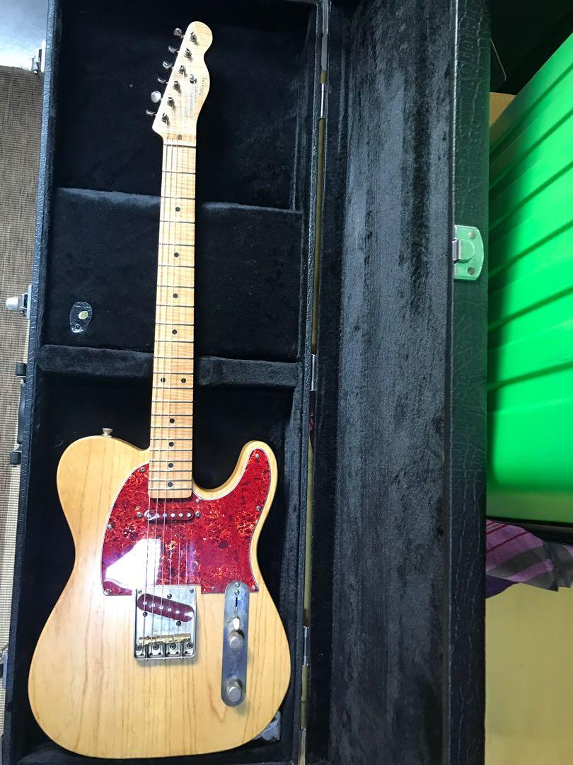 MIA Telecaster w/Harmonic Design pickups, Swamp Ash Body and AAA Tiger ...