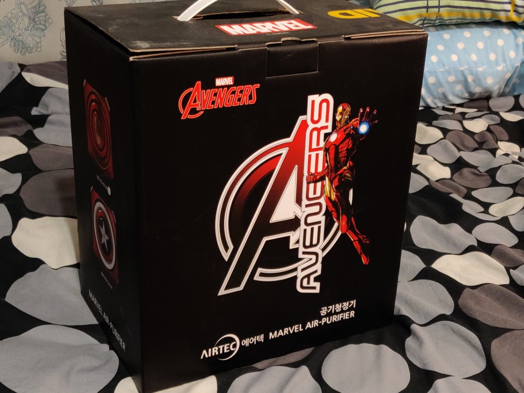 Marvel Avengers Air Purifier - Iron Man, TV & Home Appliances, Air ...