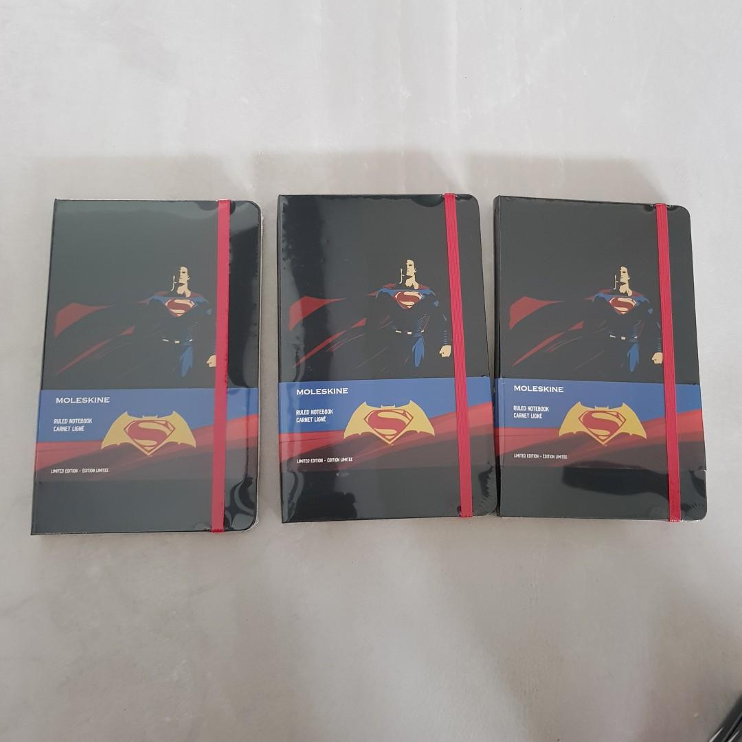 Moleskine Limited Edition Superman Large Notebook, Hobbies & Toys ...