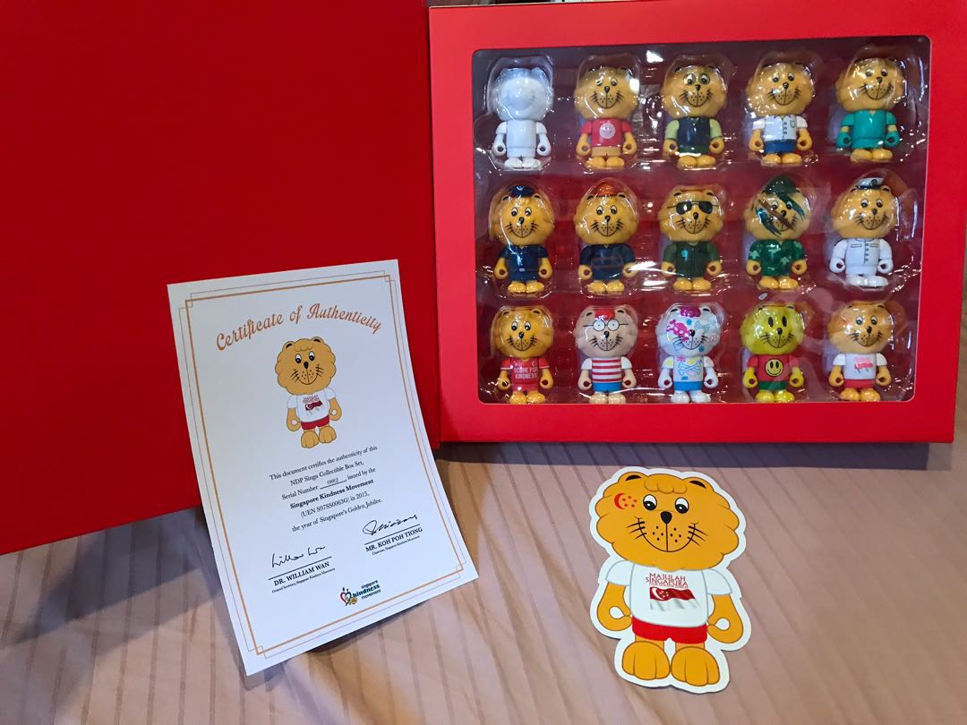 Ndp singa jubilee year collectible, Hobbies & Toys, Toys & Games on ...