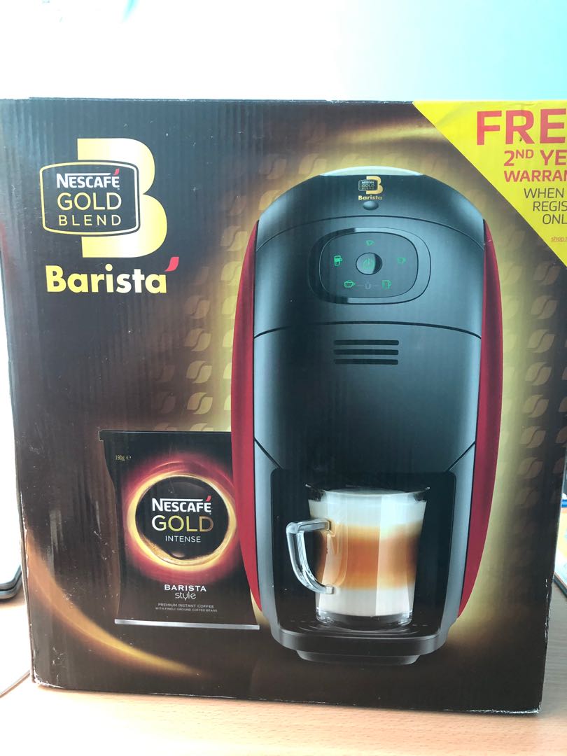 Nescafe Gold Blend Barista, TV & Home Appliances, Kitchen Appliances ...
