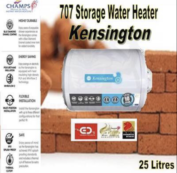 [NEW] 707 KENSINGTON 25 LITRE STORAGE HEATER / VERTICAL STORAGE HEATER ...
