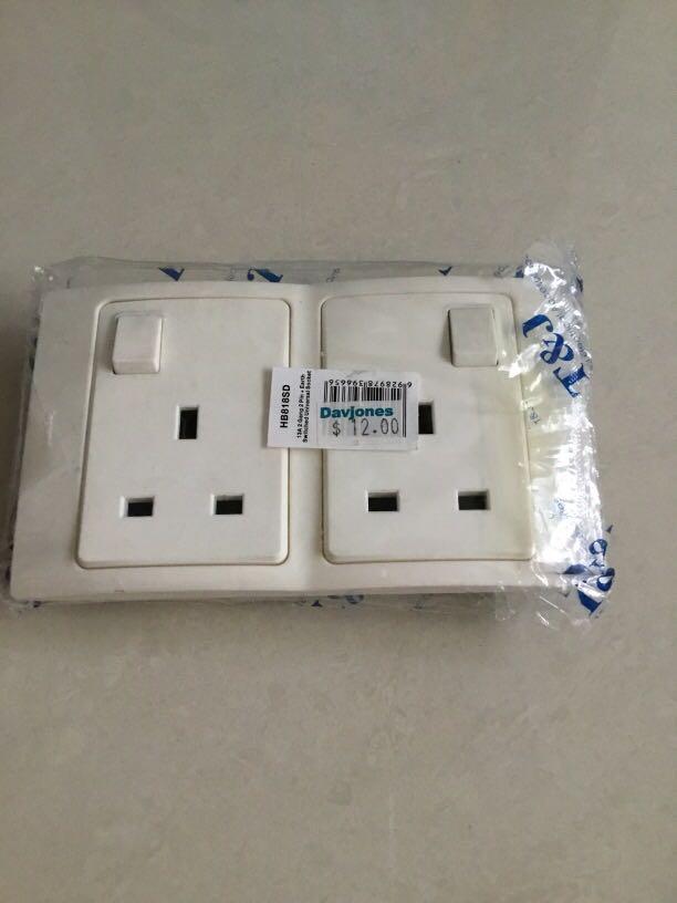 Power Socket, TV & Home Appliances, Electrical, Adaptors & Sockets on ...