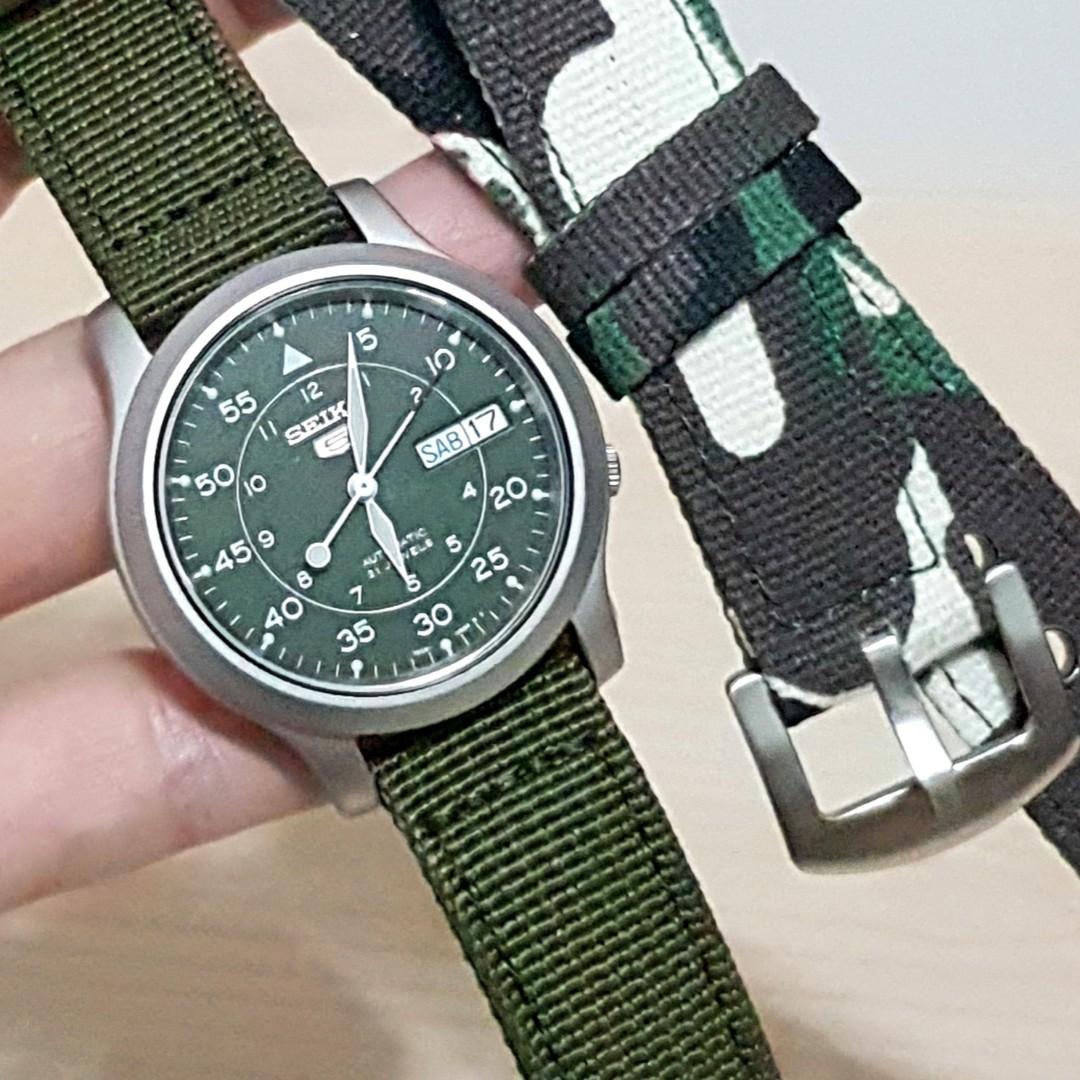 Seiko 5 original brand new automatic mens watch snk805k2 free cloth ...