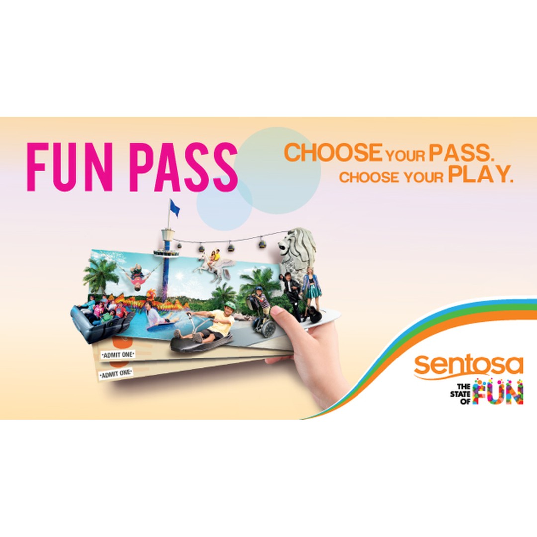 Sentosa Funpass E-Tickets, Tickets & Vouchers, Local Attractions ...