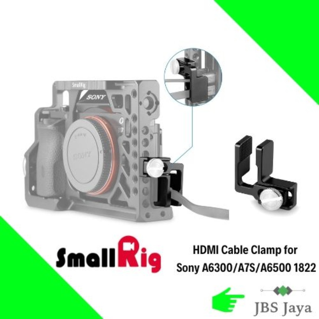 Smallrig HDMI Cable Clamp 1822, Photography, Photography Accessories ...