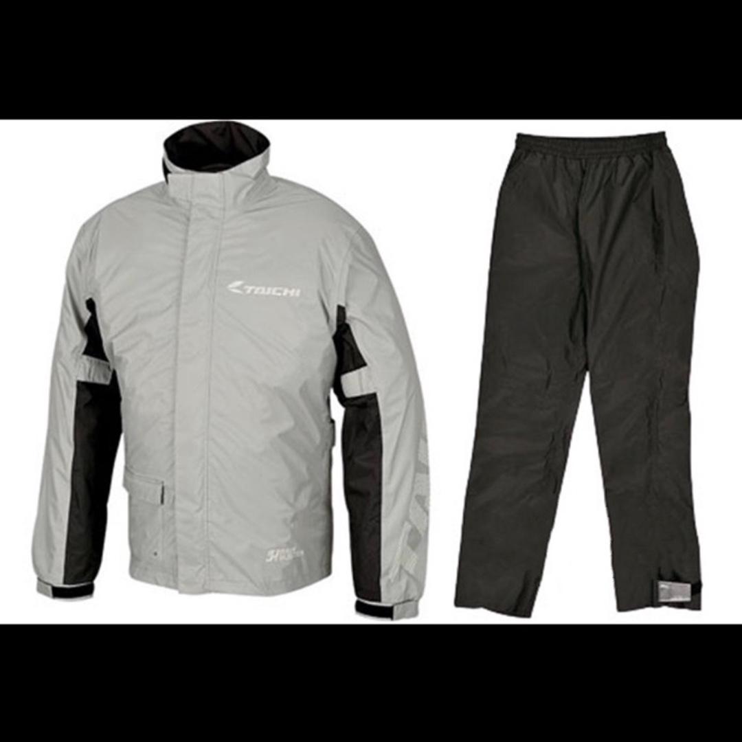 Taichi Grey Racing Raincoat Motorcycle Riding Jacket Full Suit Rain ...