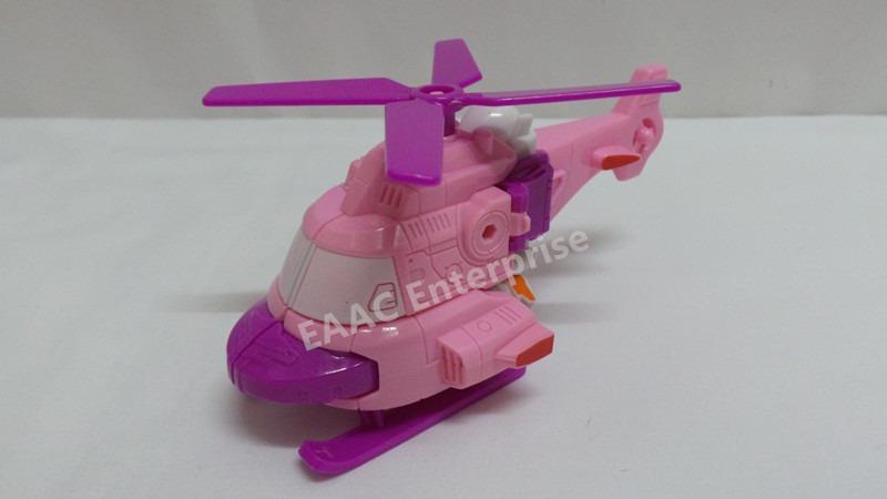 Tobot Transformation Transformer Robot Car Helicopter Pink, Hobbies ...