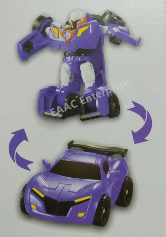 Tobot Transformation Transformer Robot Car Purple, Hobbies & Toys, Toys ...