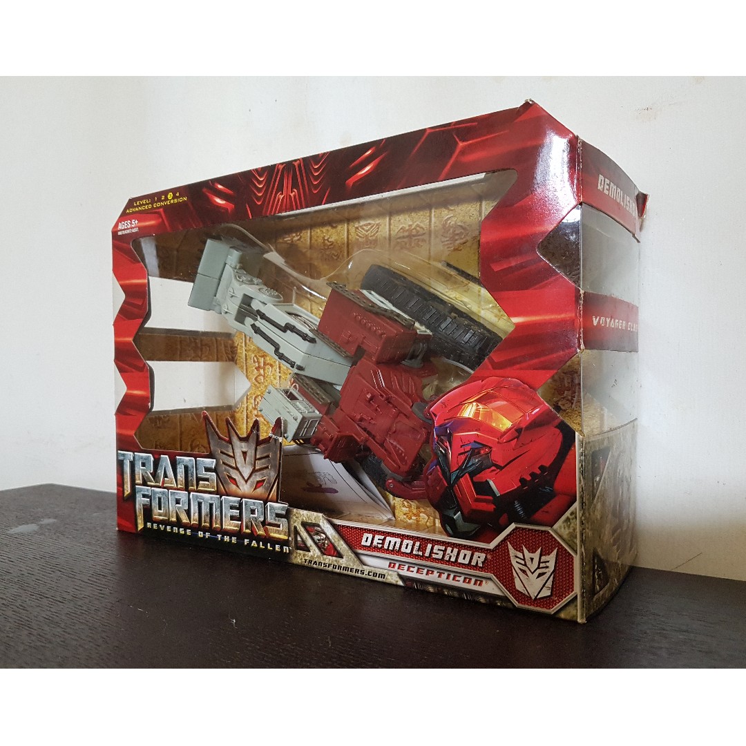 TRANSFORMERS Revenge Of The Fallen (ROTF) Voyager DEMOLISHER BIB ...