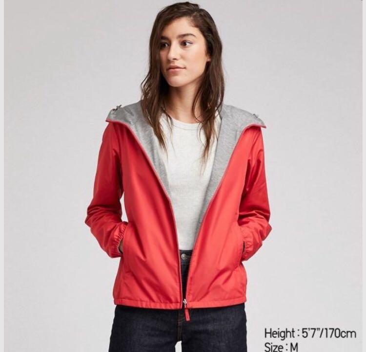 uniqlo reversible jacket, Women's Fashion, Coats, Jackets and Outerwear ...