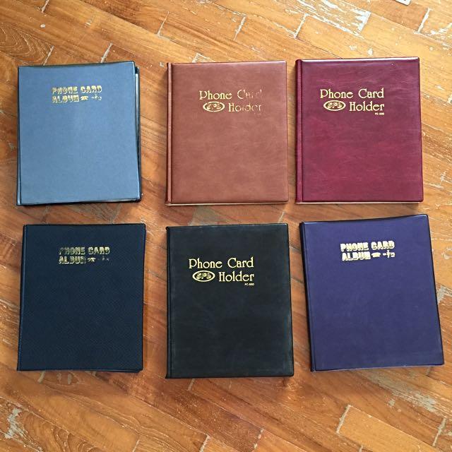 Vintage Phone Card Albums, Hobbies & Toys, Memorabilia & Collectibles ...