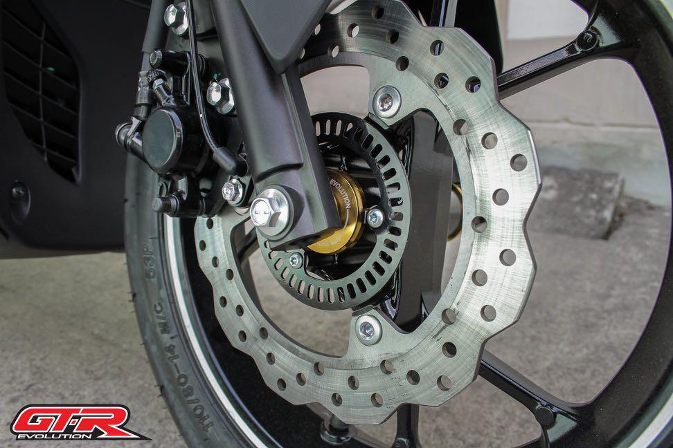 Yamaha Aerox GTR Evolution Front Wheel Blushing, Motorcycles ...