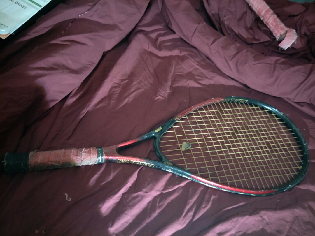 羽毛球拍 PRINCE TENNIS RACKET EXTENDER 650 POWER LEVEL JR THUNDER, 運動產品, 運動 ...